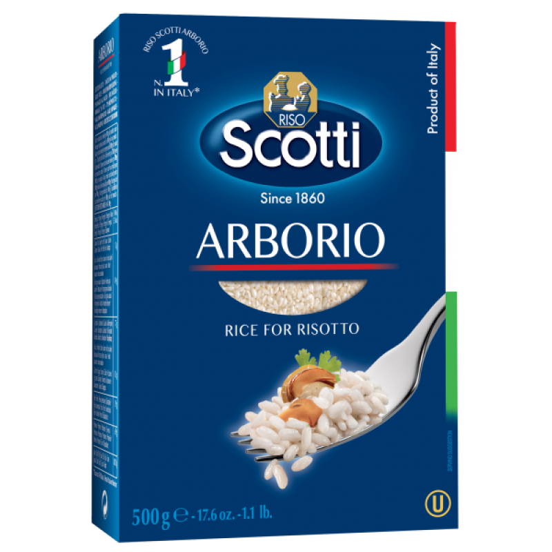 Riž Arborio, Riso Scotti, 500 g